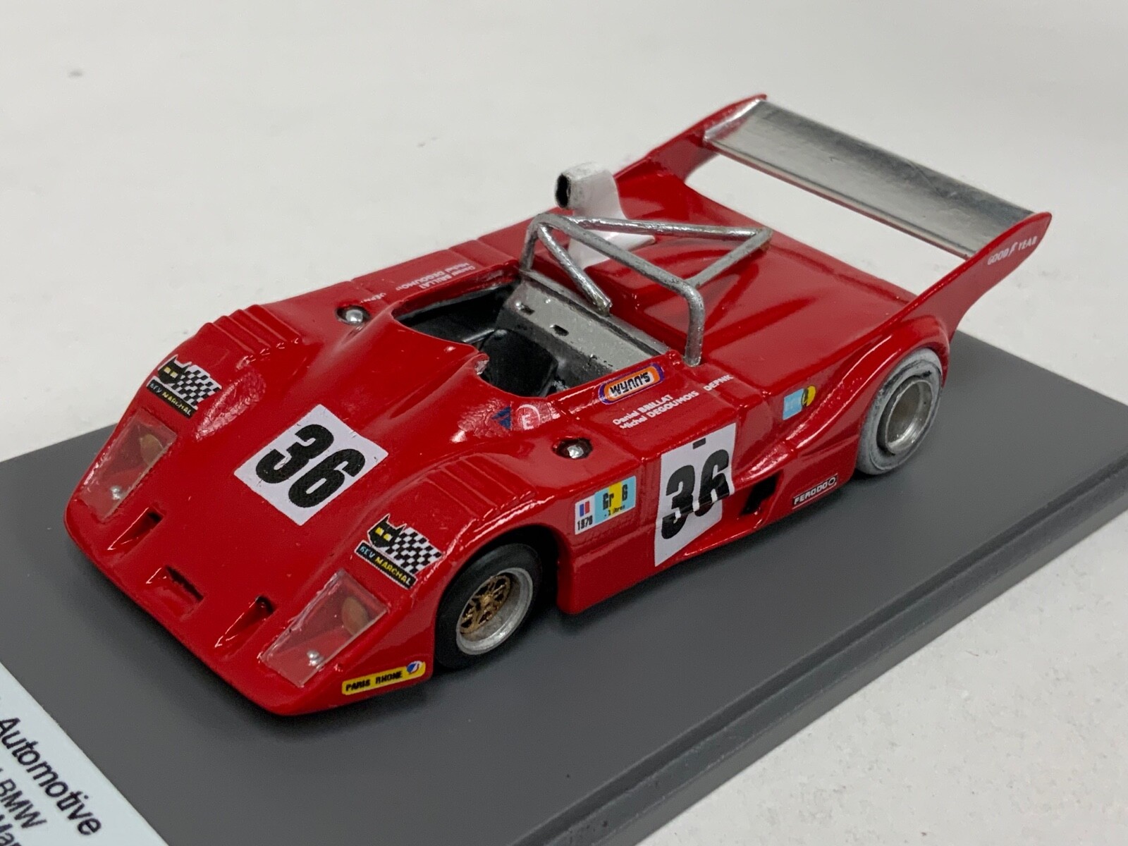 1/43 MRE model Cheetah G601 BMW from 1976 24 Hours Le Mans TR375 | eBay