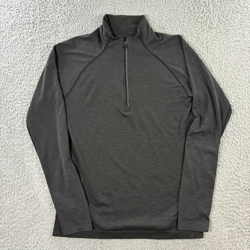 Lululemon Metal Vent Tech 1/4 Zip Pullover Mens Small Long Sleeve ...