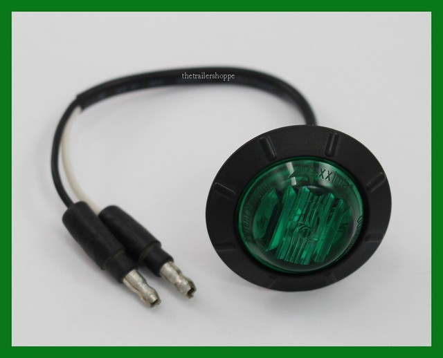 Maxxima M09400G Green 1-1/4" Round LED Courtesy Marker Light for sale ...