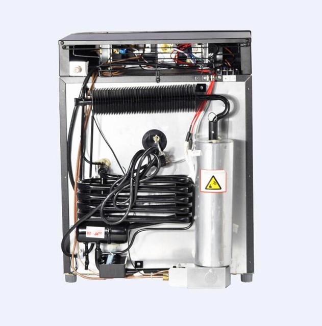 SMAD 1.4 Cu Ft Propane Gas Refrigerator Truck Camper Fridge 3 Way ...