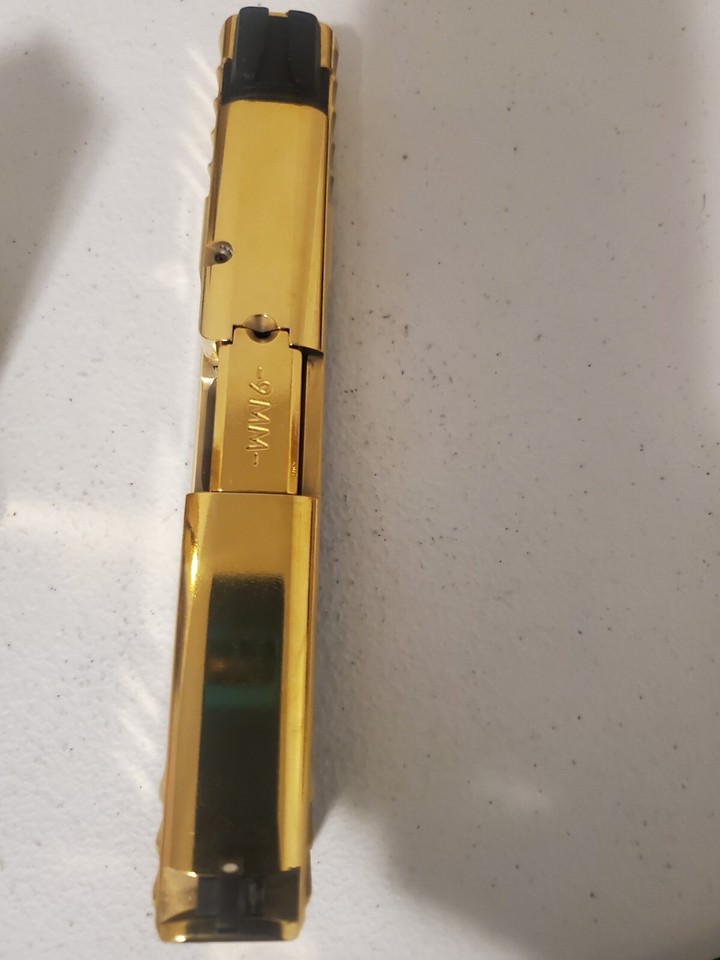 Smith And Wesson Sd9ve Slide 24k Gold Plated (Barrel Not Included) | eBay