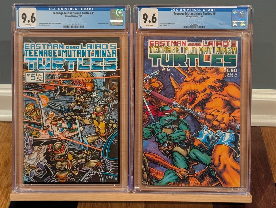 Teenage Mutant Ninja Turtles Mirage Comics 1-12 + Raph, Don, and Loe ...