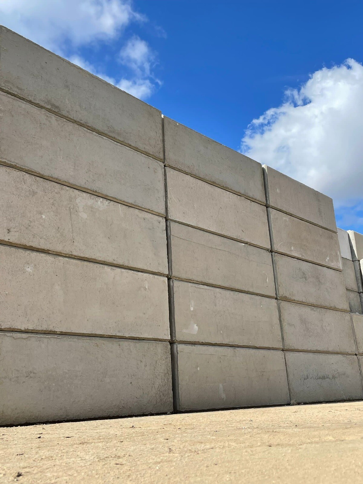 Concrete Interlocking Lego Block 1800mm x 600mm x 600mm | eBay UK
