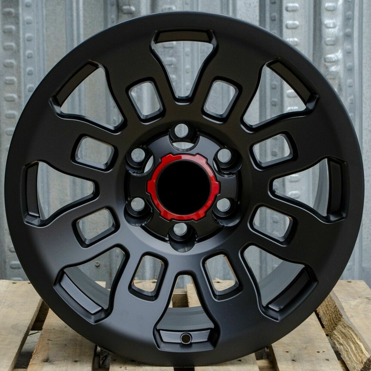 17" Wheels Fit Toyota 4Runner Tacoma GX470 FJ 17x8 6x139.7 Matte Black ...
