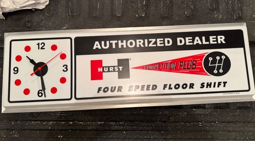 Hurst Shifter Sign, Chevrolet, Dodge, Ford, Oldsmobile, Plymouth ...