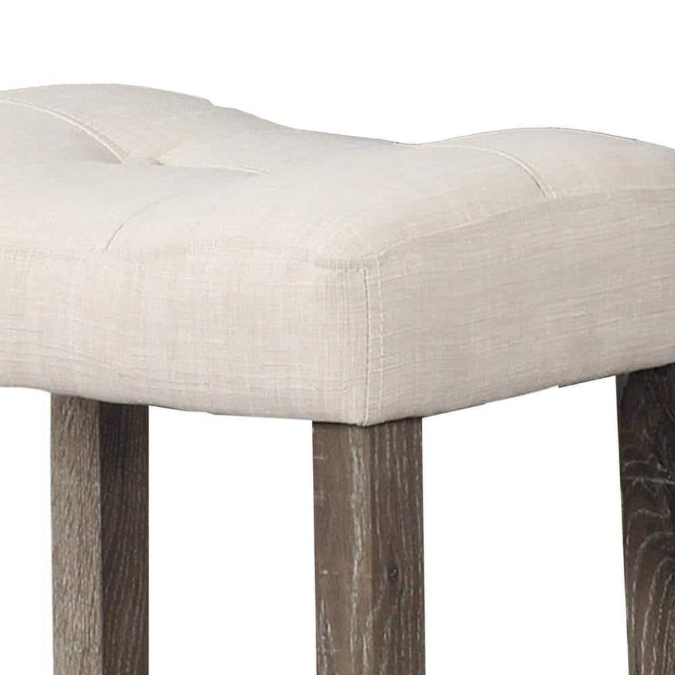 Best Master Furniture Counter Height Stools 24"H Antique Natural Oak ...