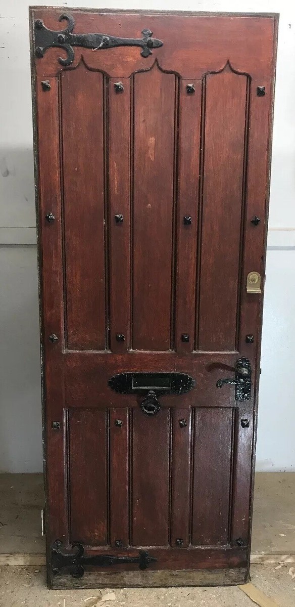 Rustic Exterior Door Hardware Ageless Iron Hardware | Premium Black