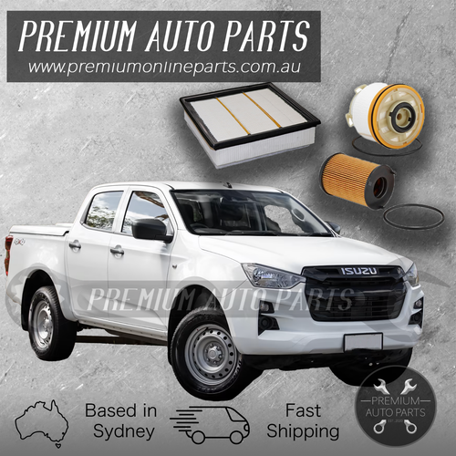 Service Filter Kit [ Air Oil Fuel ] Fits Isuzu Dmax D-Max 1.9L Diesel ...
