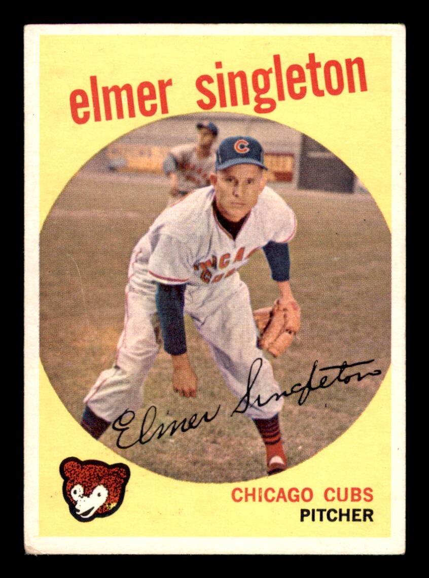 1959 Topps Baseball #548 Elmer Singleton VG/EX *e2 | eBay
