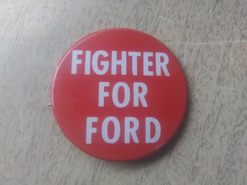 President Gerald Ford Pin Back Campaign Button Jerry Presidential ...