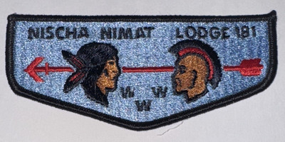 Boy Scout OA 181 Nischa-Nimat Lodge Flap S2 | eBay