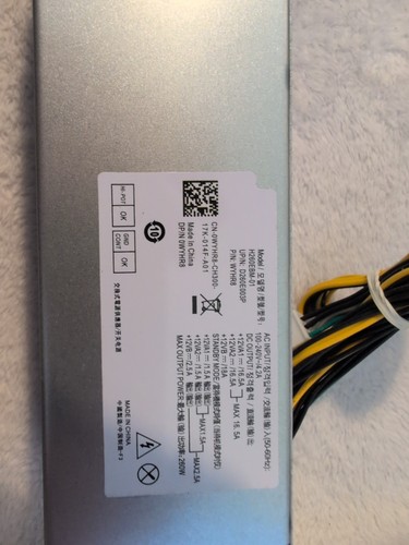 260W Dell Optiplex Power Supply 3080 5090 7090 G5 5080 SFF MT H260EBM ...