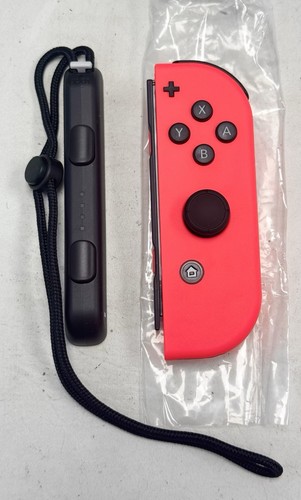 Nintendo Switch Joy Con Controller w/strap - RIGHT Neon Pink | eBay