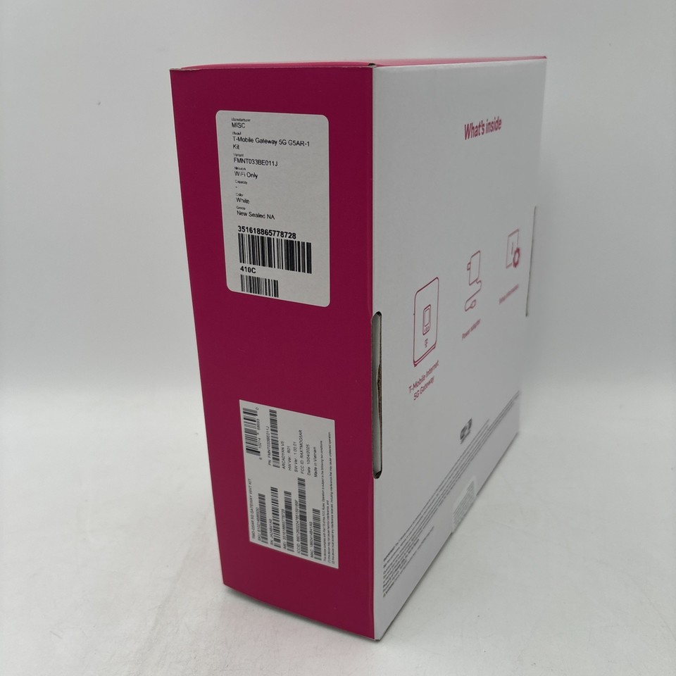T-Mobile Gateway 5G - G5AR-1 Kit - White - - NEW In Box Free Shipping ...