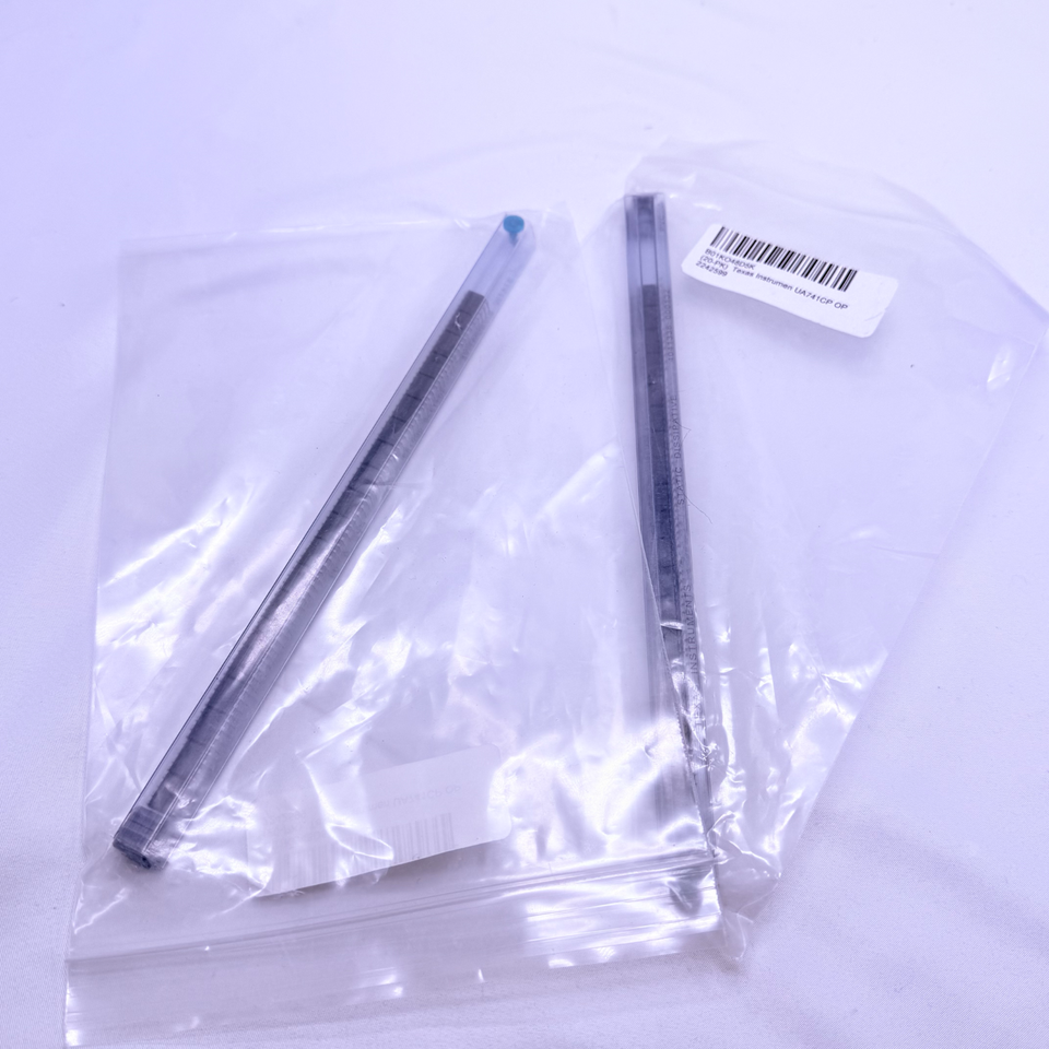 UA741CP OP Amp Single General Purpose 18V 8-Pin Plastic Dip Tube, 40 ...