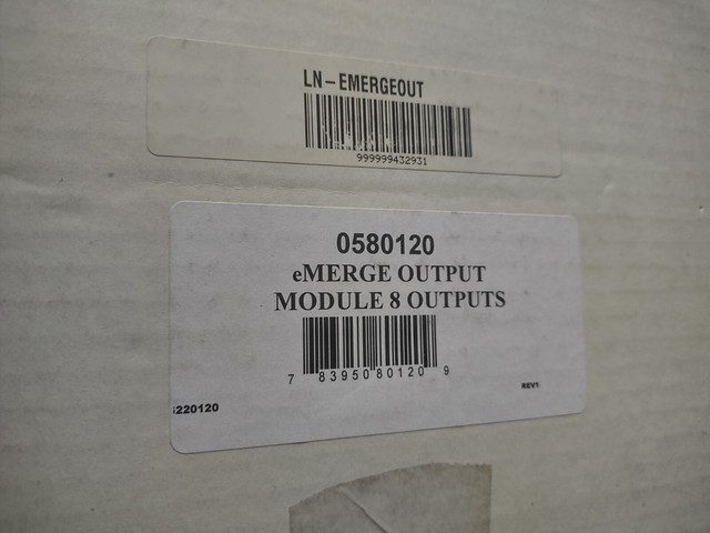 IEI 0580120 eMerge Output Module 8 Input / Output for sale online | eBay