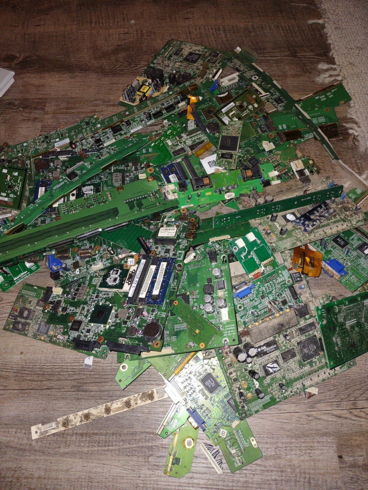 7 Lb Scrap Circuit Boards for Gold/Precious Metal Recovery | eBay