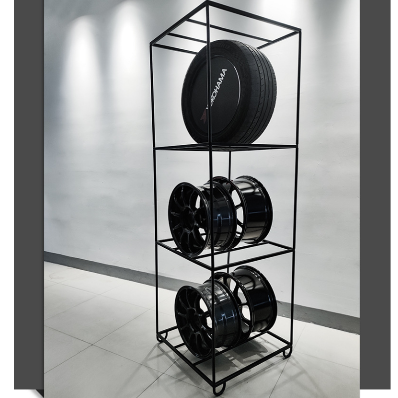 16" 17" 18" 19" 20" 22 '' WHEEL RIMS RACK SHELF SHELVES SHOWROOM ...