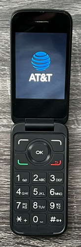 Alcatel SMARTFLIP 4052R Black Bluetooth WiFi 4G LTE AT&T 4GB Cellular ...