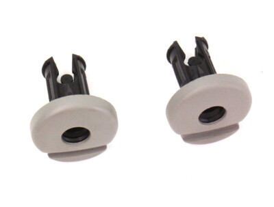 Center Rear Headrest Head Rest Post Guide Inserts 98-04 Audi Allroad A6 ...