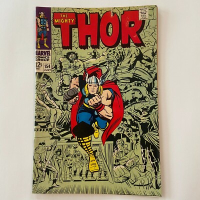 Thor #154 - FN 1st appearance of Mangog | eBay