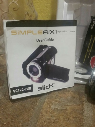 Slick SimpleFlix Digital Video Camera - Black VC122-2GB | eBay
