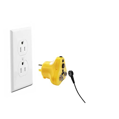 1Meg Ohm Safe Grounding Plug for Wrist Straps, anti Static Mat, ESD ...