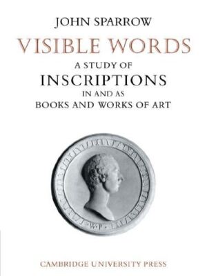 Visible Words: A Study of Inscriptions In and As Books and Works | eBay
