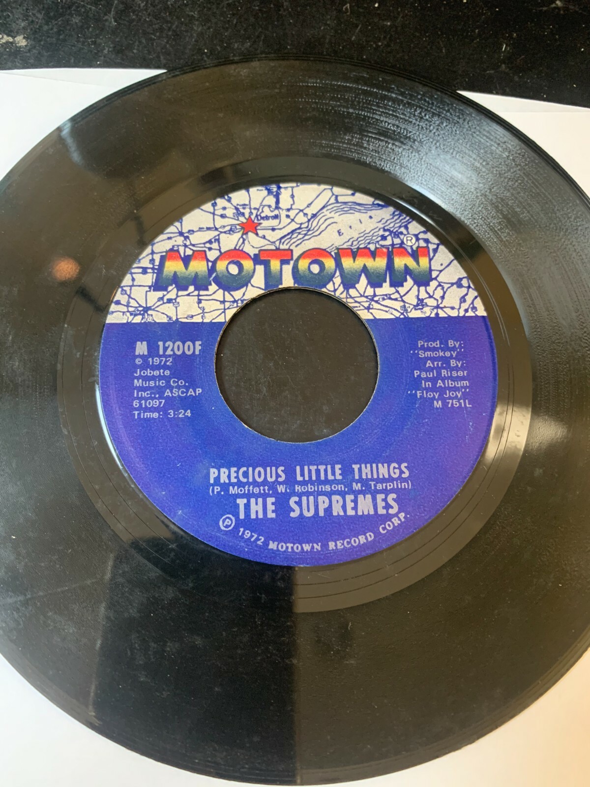 Pop 45 Supremes "Automatically Sunshine/ Precious Little Things Motown ...