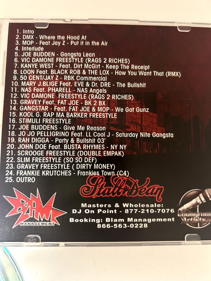RARE DJ ON POINT HI HATERS PT 1 HOSTED BY JOE BUDDEN NYC PROMO MIXTAPE ...