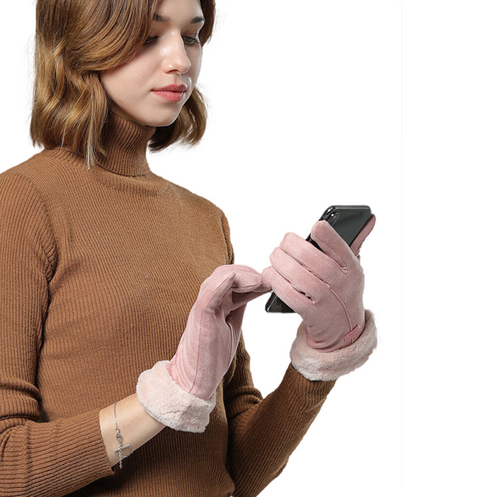 #L Warm Hand Heating Gloves Windproof Winter Gloves Heated for Skiing ...