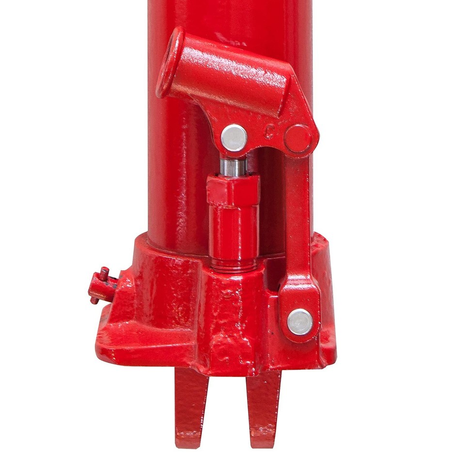 BIG RED 8Ton Long Ram Jack Clevis Base Garage Cranes, Engine Hoists | eBay