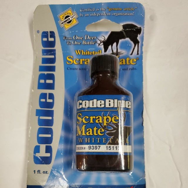 Code Blue Game Scent Scrape Mate 1oz OA1135 for sale online | eBay