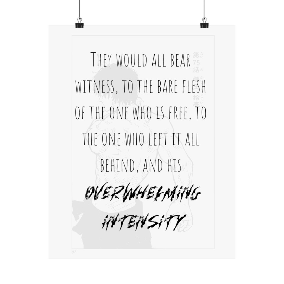 Jujutsu Kaisen Toji Fushiguro Overwhelming Intensity JJK Poster Office ...