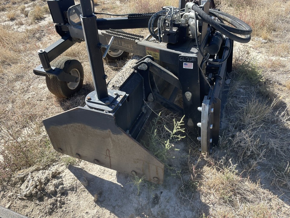 Level Best Laser grading box with PD84 SITECH SV3508 Trimble GCS ...