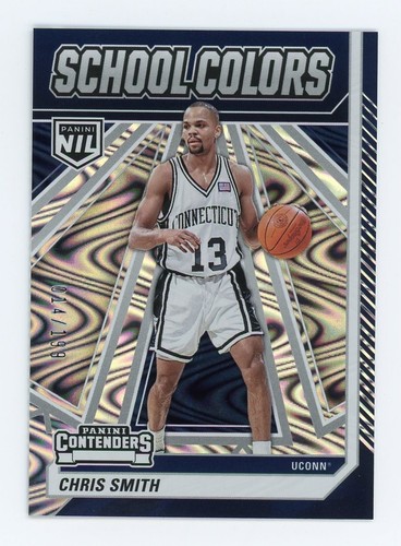 2024-25 Panini UConn #7 Chris Smith School Colors Swirl /199 | eBay