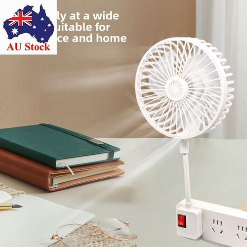 Cooling Socket Fan 3-Prong Plug Design Quiet Operation Fan Summer Use ...