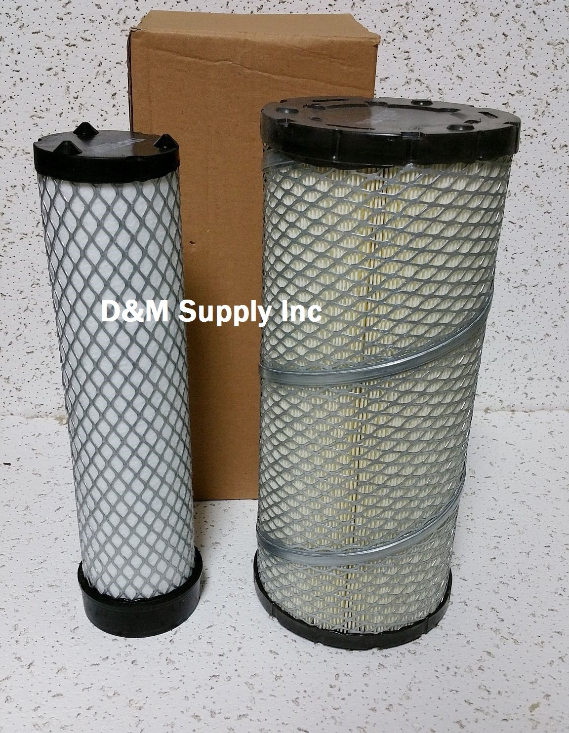 Inner outer skid steerTractor air filter set to fit Ford New Holland | eBay