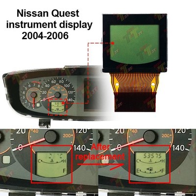 Display for Nissan Quest Instrument Cluster 2004 2005 2006 | eBay