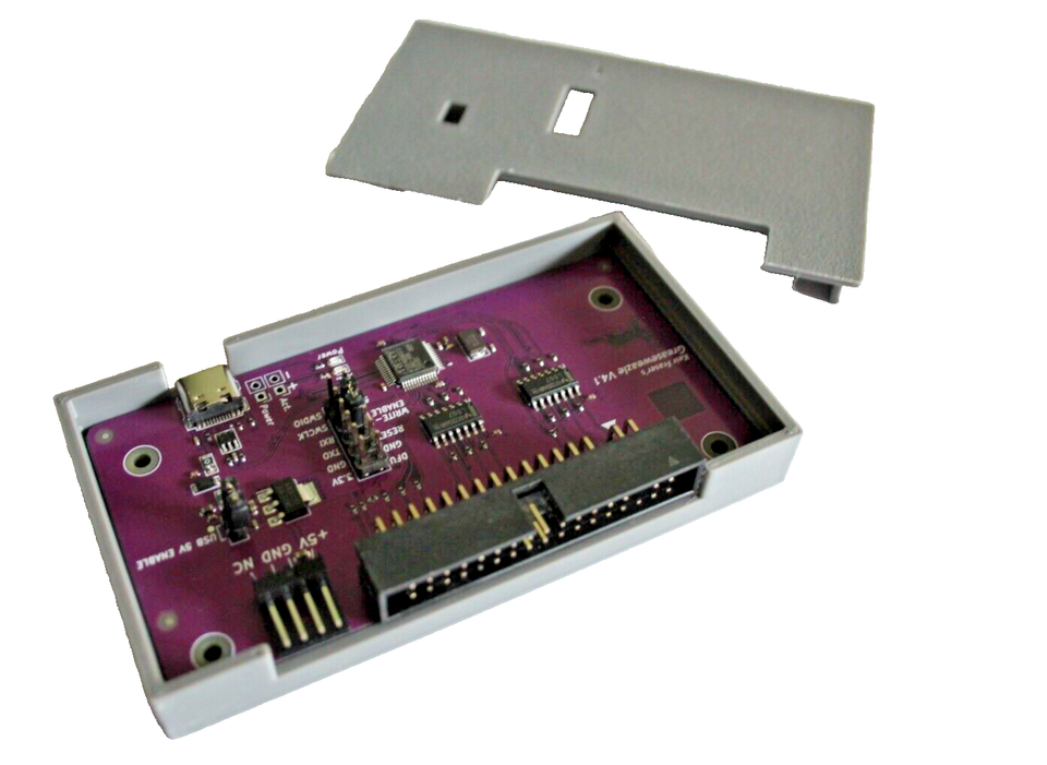 Greaseweazle V4.1 USB Floppy Adapter Flux Reader Writer & Case | eBay