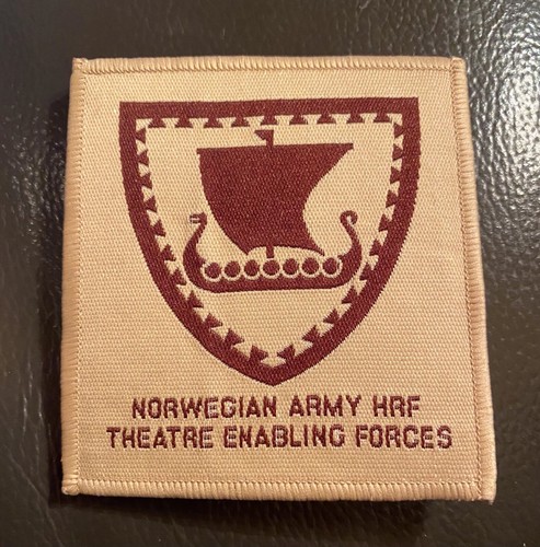 NORWAY ARMY PATCHES - TELEMARK BATTALION THEATRE ENABLING FORCES PATCH ...
