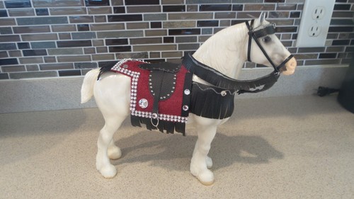 Handmade Draft Medieval Costume-Fits Breyer Traditional Friesian ...