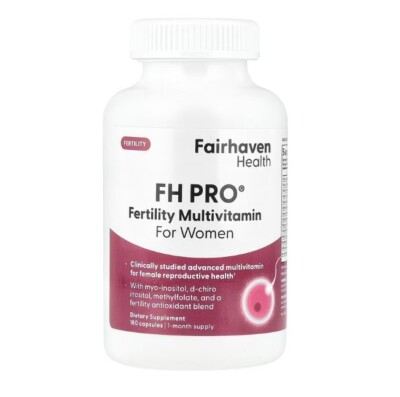 Fairhaven Health, FH Pro for Women, 180 Capsules, Multivitamin ...