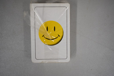 Vintage Original Old SMILING SMILEY FACE Playing Cards new sealed | eBay