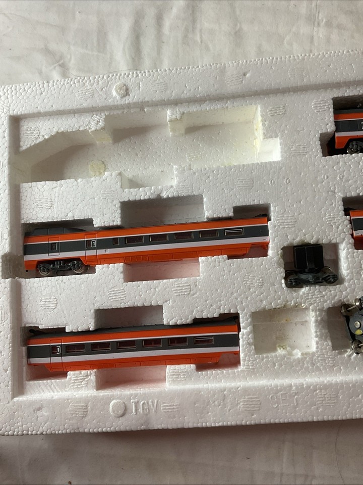 Bachmann N Scale Orange TGV High Speed French Bullet Passenger FOR ...