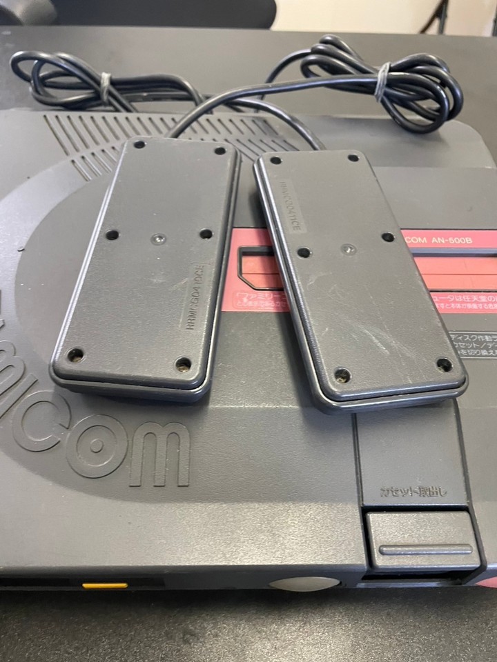 SHARP Twin Famicom Black Console Disk System Junk | eBay