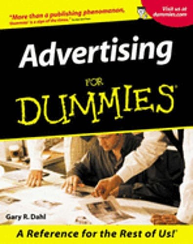 Advertising for Dummies by Gary Dahl: Used 9780764553776| eBay