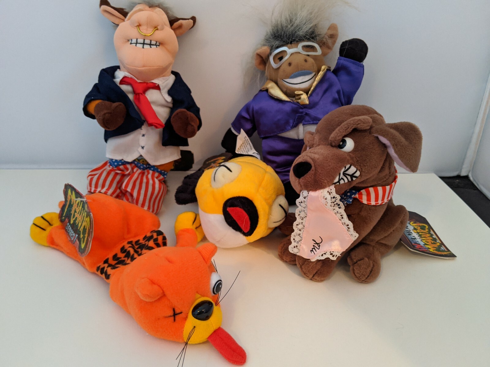 NEW MEANIES LOT OF 5 BEANBAG PLUSH ANIMALS | eBay
