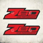 Z60 stickers decal High Performance RED (SET) | eBay