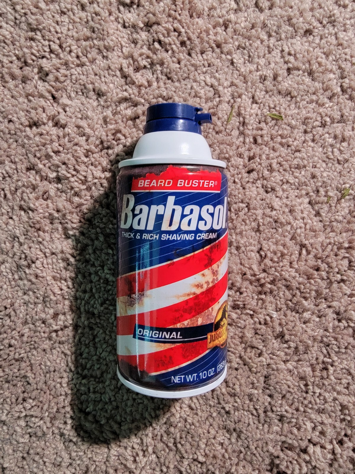 Jurassic World Dominion Barbasol Beard Buster Shaving Cream 10 Oz Can 2 ...